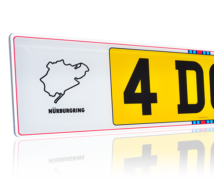 Classic Custom Number Plates | Classic Range | Fourdot