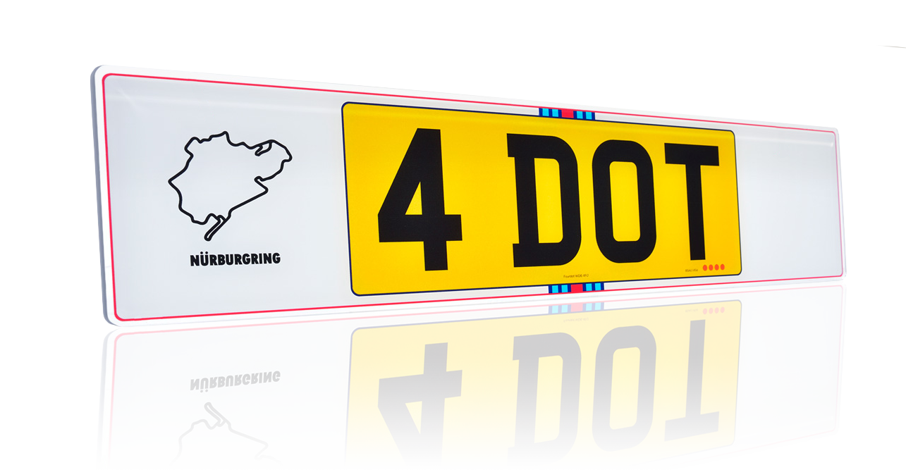 Classic Custom Number Plates | Classic Range | Fourdot
