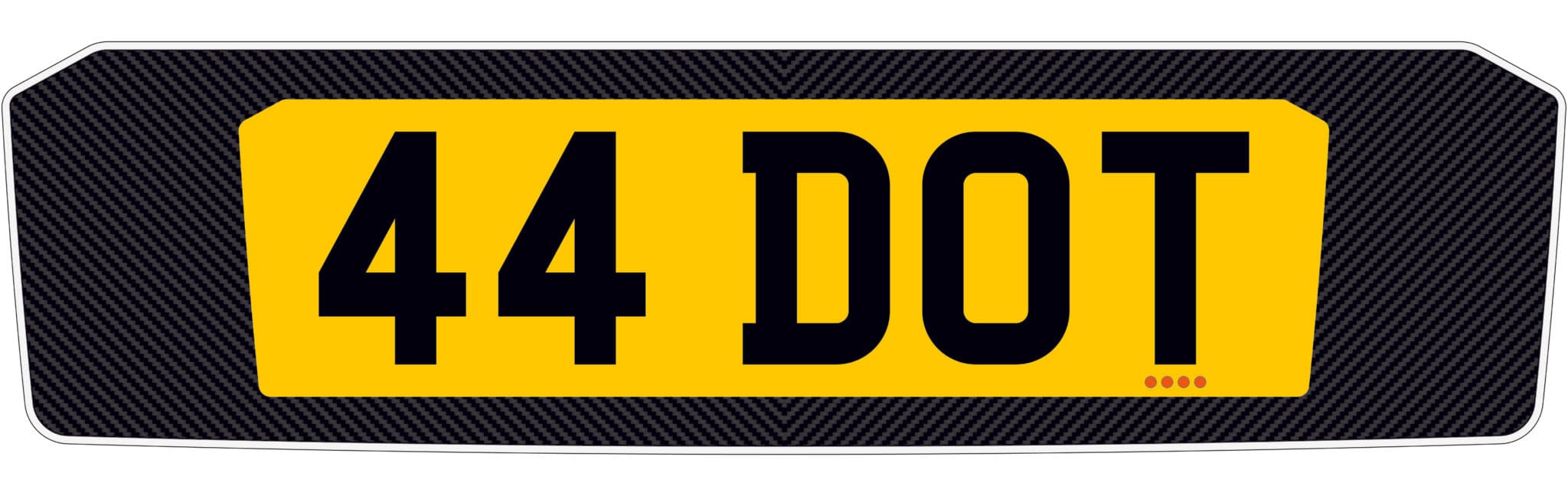 Shaped Number Plates for BMW M3 and M4 | Fourdot Designer Plates